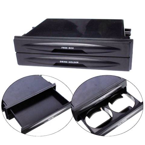 Buy Car Universal DoubleSingle Din With DrinkCup Holder And – Autotrends