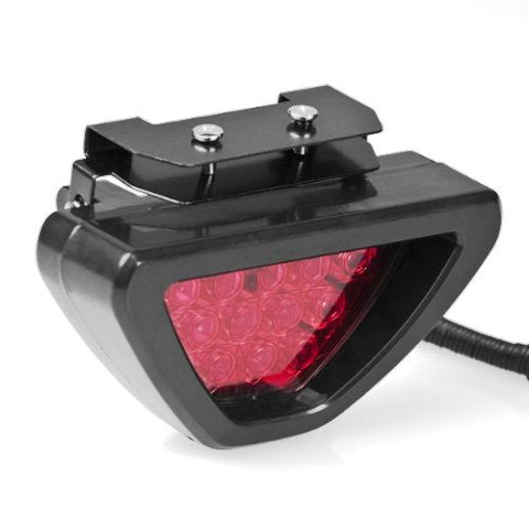 Buy F1 Style Triangle 12 RED LED Flashing 3rd Brake Lamp Light – Autotrends